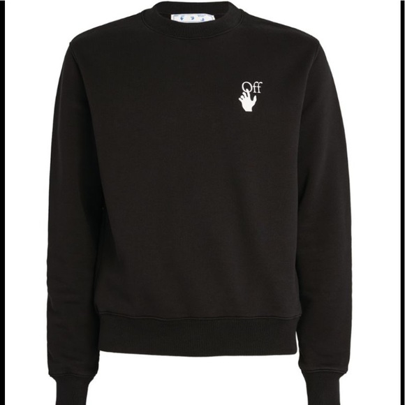 Off-White | Sweaters | Offwhitegradient Arrows Sweatshirt | Poshmark